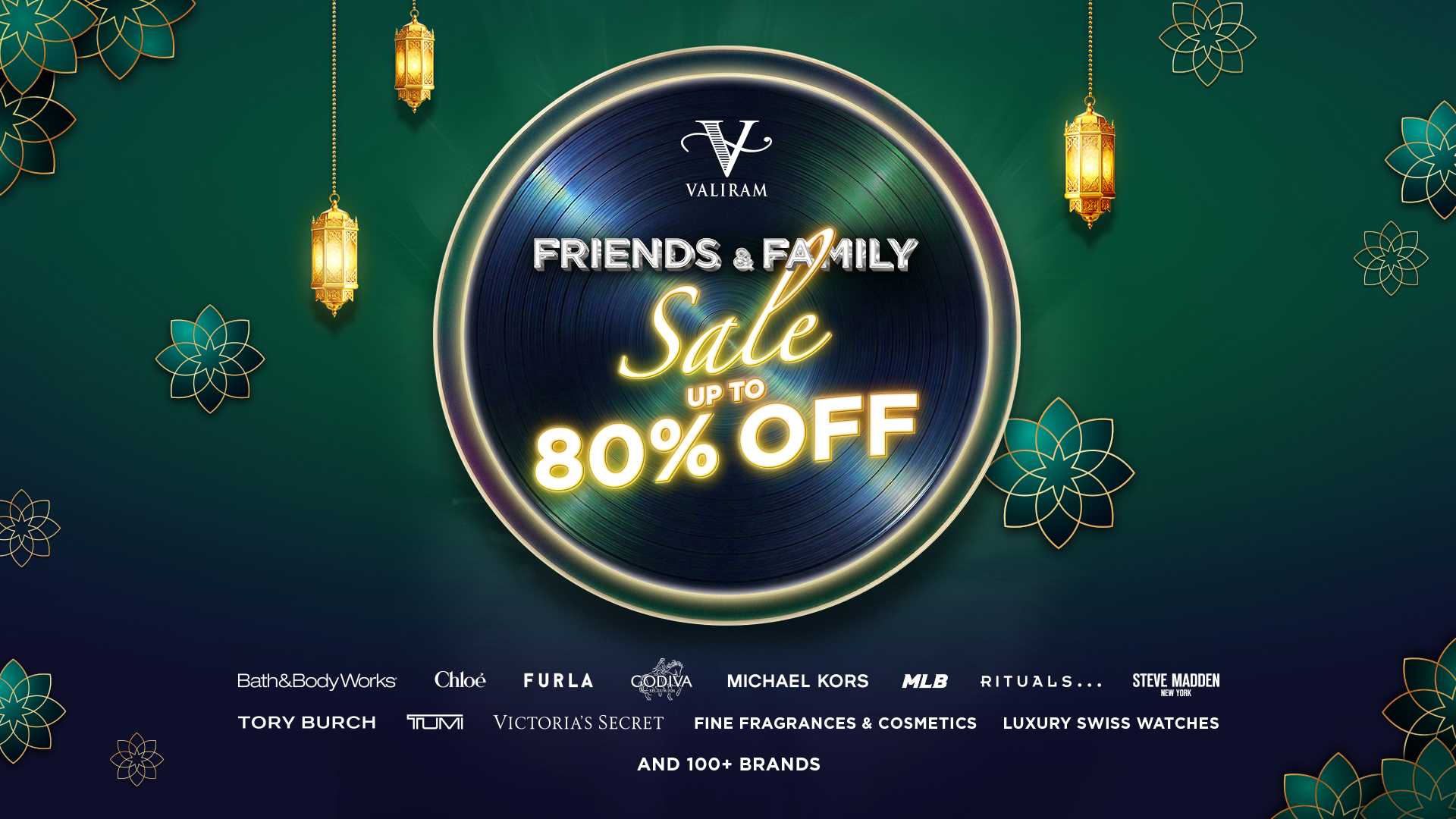 Valiram Friends & Family Sale | Up to 80% OFF | 9-13 March